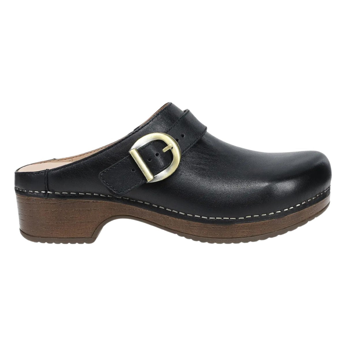 Dansko Women's Baylor Black Calf Mule — Tip Top Shoes of New York