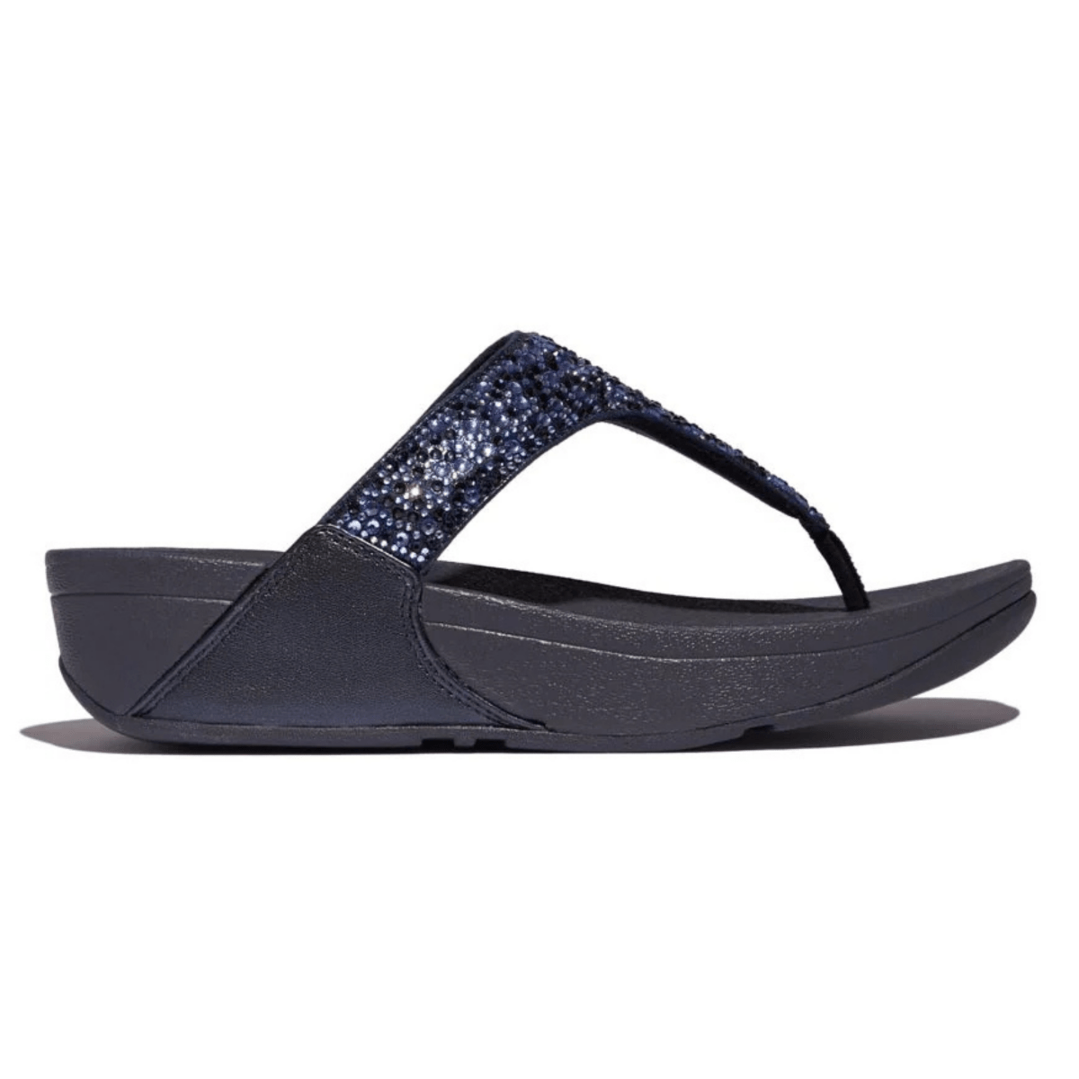 FitFlop Women's Lulu Crystal Mix Navy – Tip Top Shoes of New York