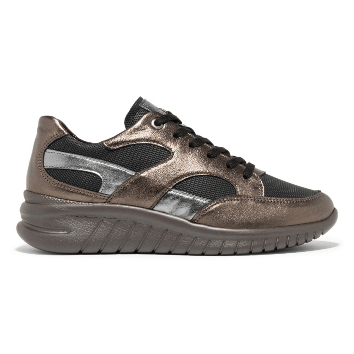 Hartjes Women's Wave Inside Zip Black/Bronze – Tip Top Shoes of New York
