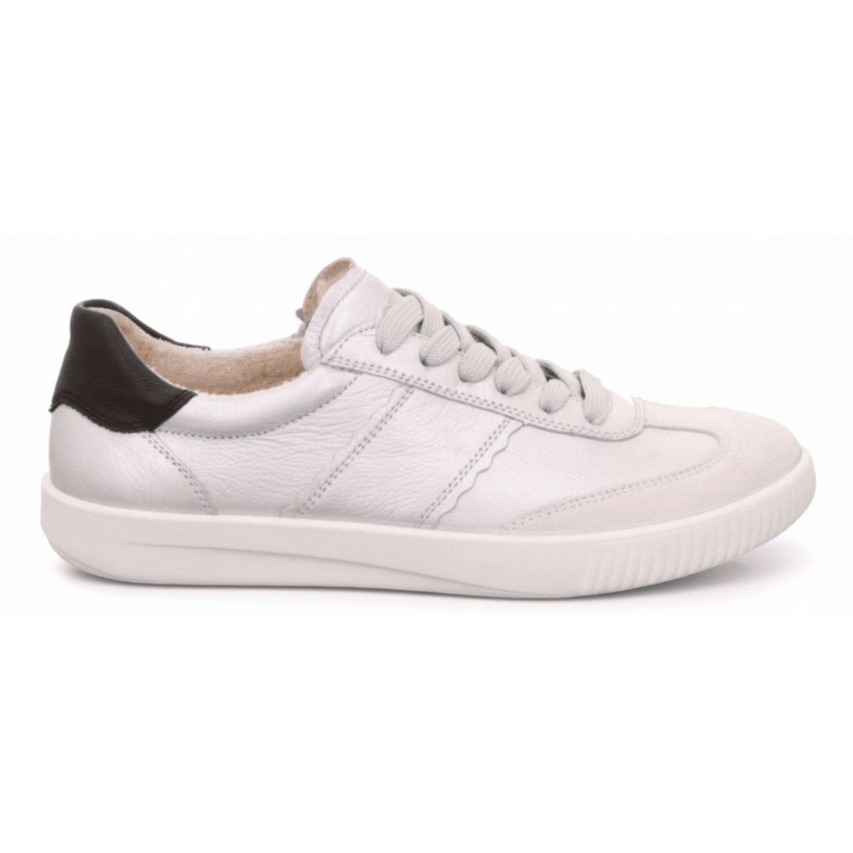 Legero Women's Silence Silver Effect Leather – Tip Top Shoes of New York