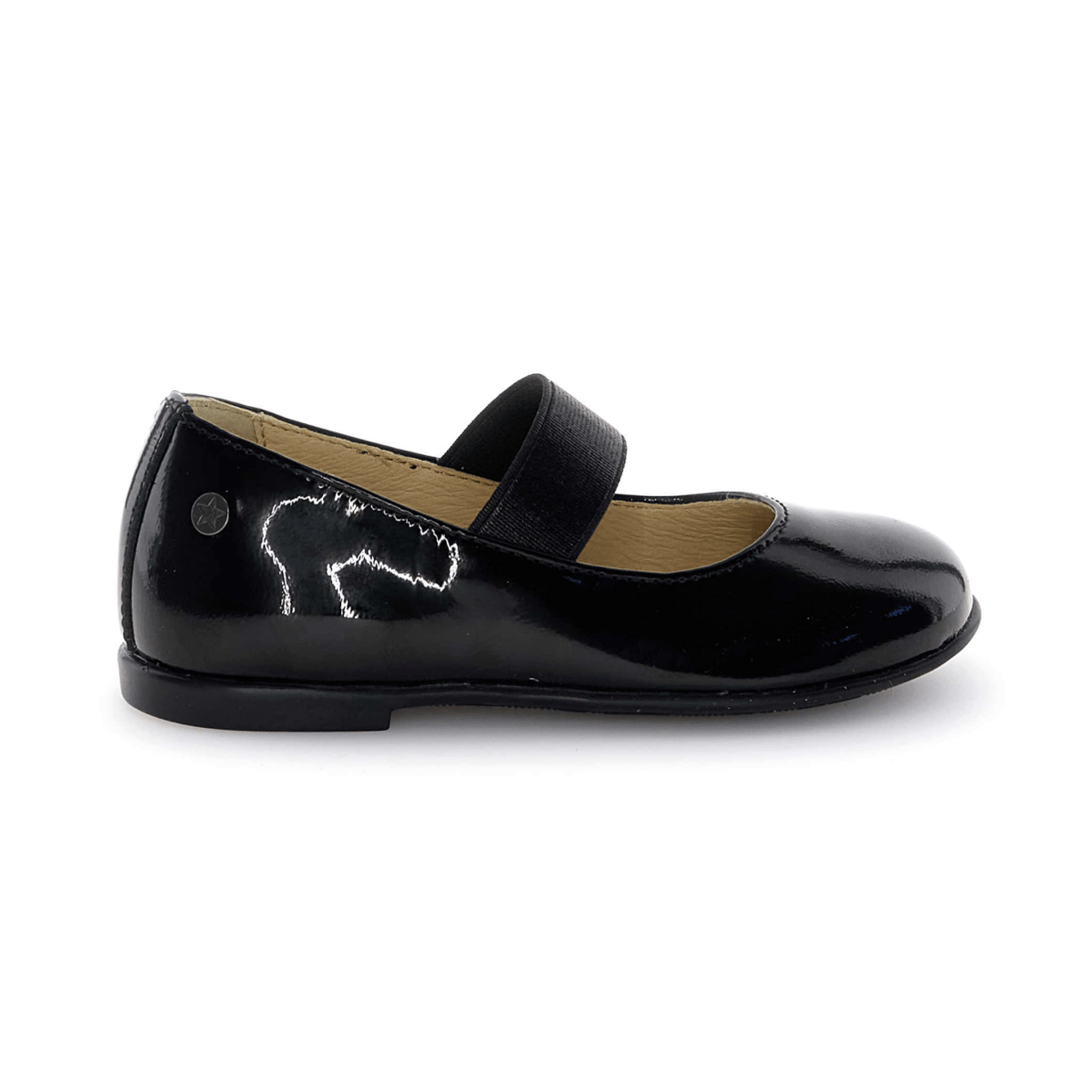 Naturino Girls' (Sizes 33-35) Valy Black Patent — Tip Top Shoes of New York