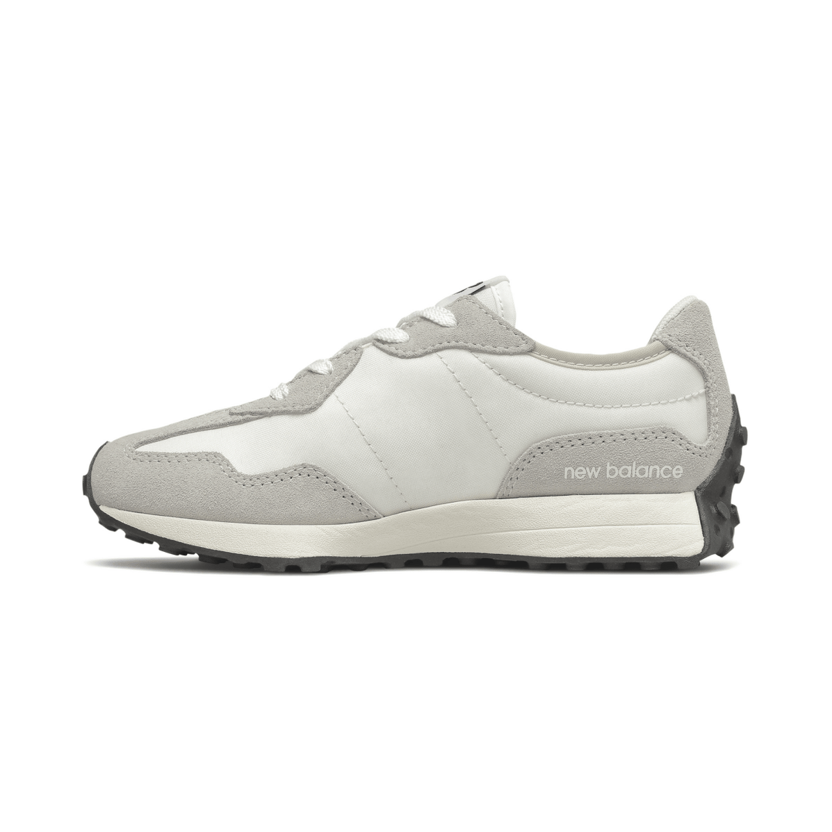 New Balance Kid's (Grade School) GS327FE Silver Birch/Black — Tip Top ...