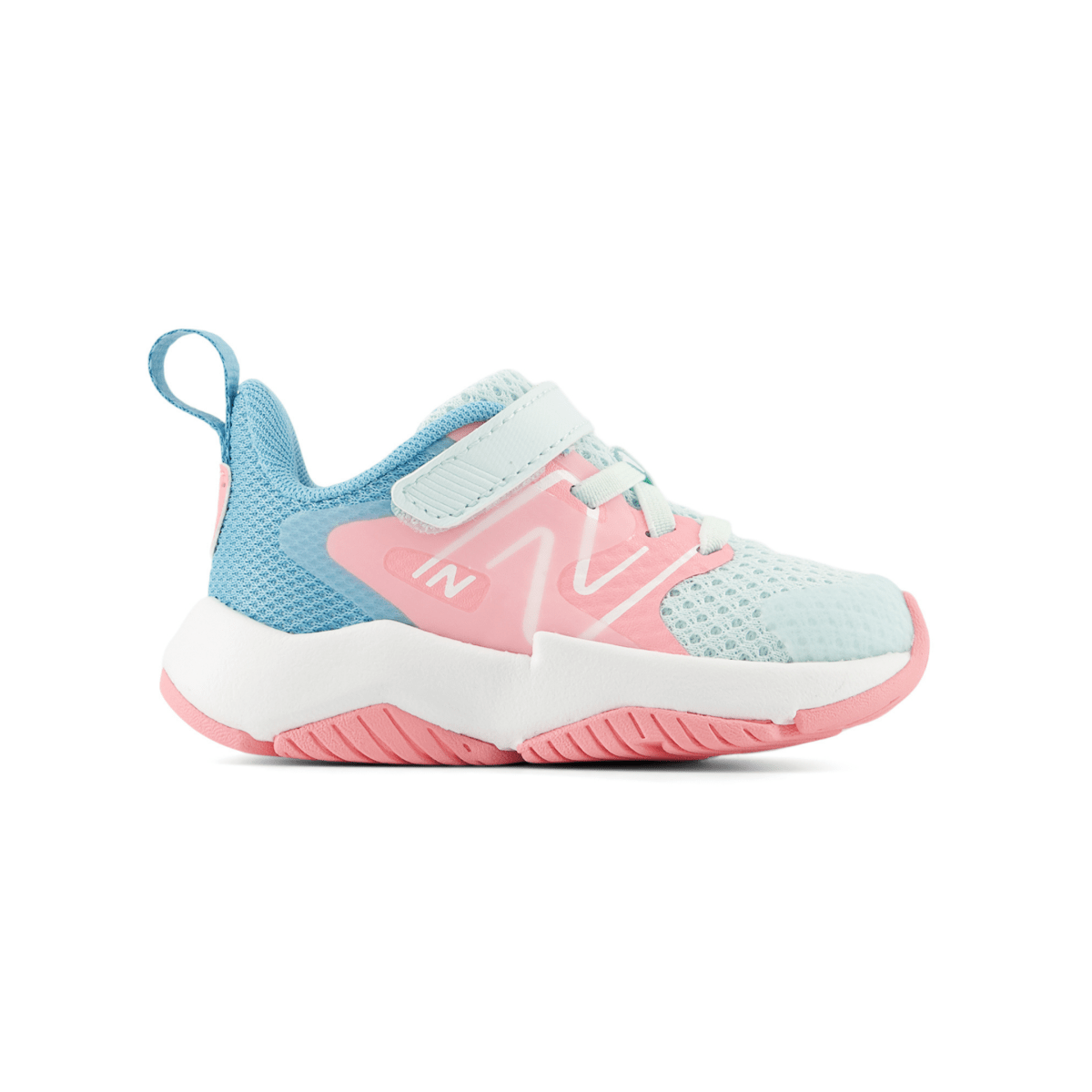 New Balance Toddlers IRAV14A Rave Run v2 Glint Blue/Double Bubble/Taff ...