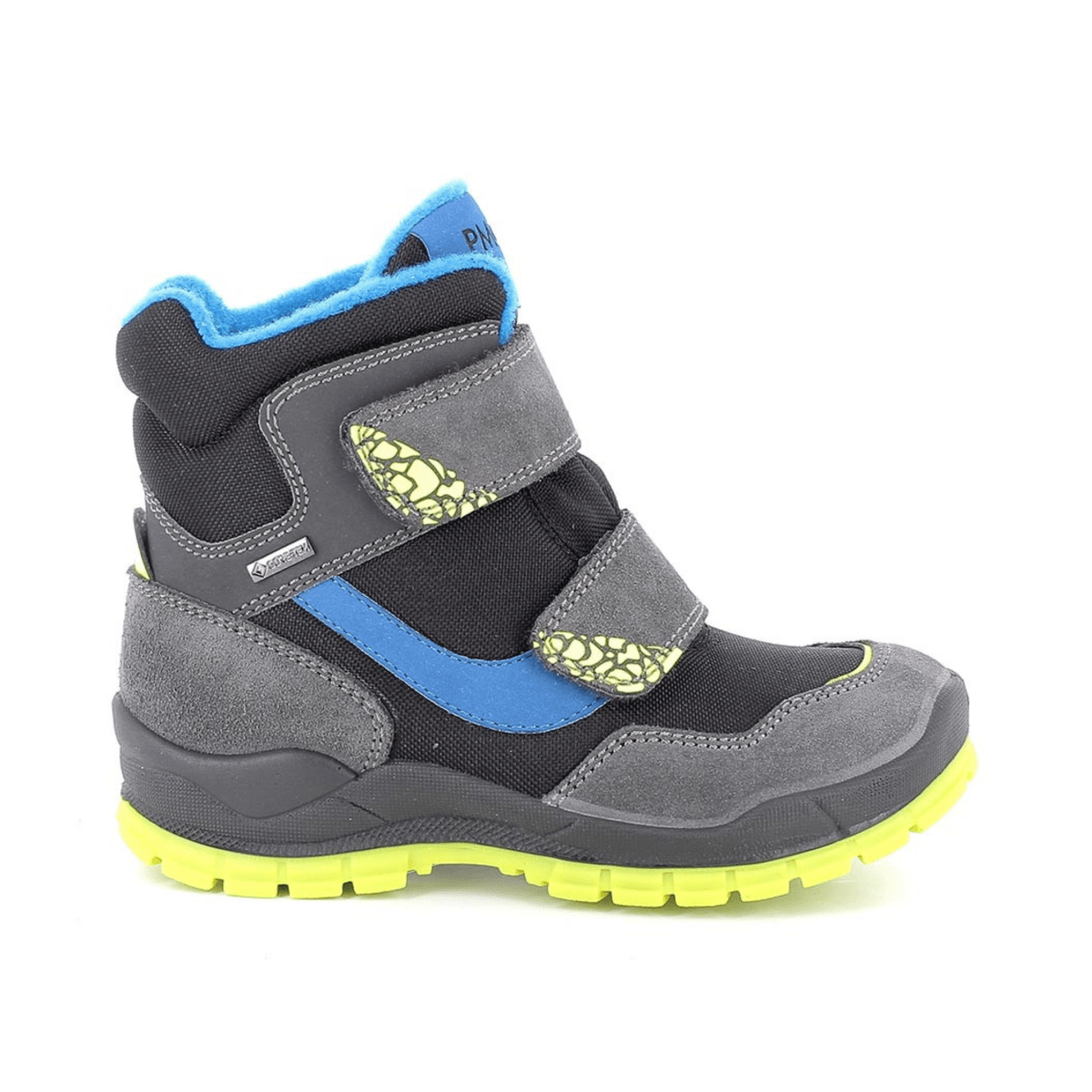 Primigi Boys' (Sizes 28-30) 8897711 Black/Lime Gore-Tex — Tip Top Shoes ...