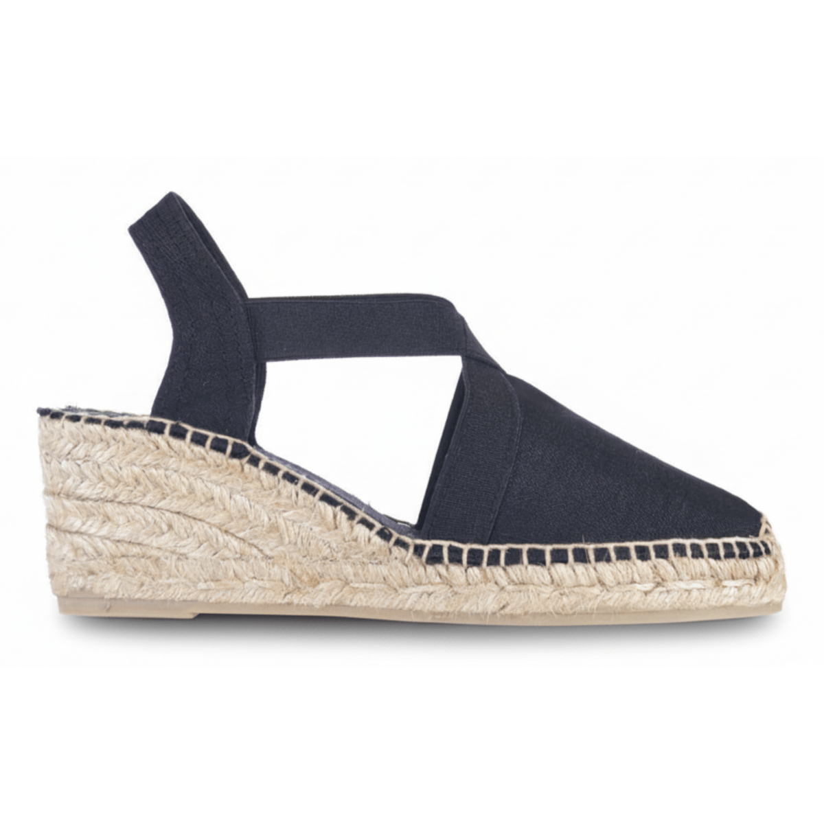 Toni Pons Women's Ter Black Linen – Tip Top Shoes of New York