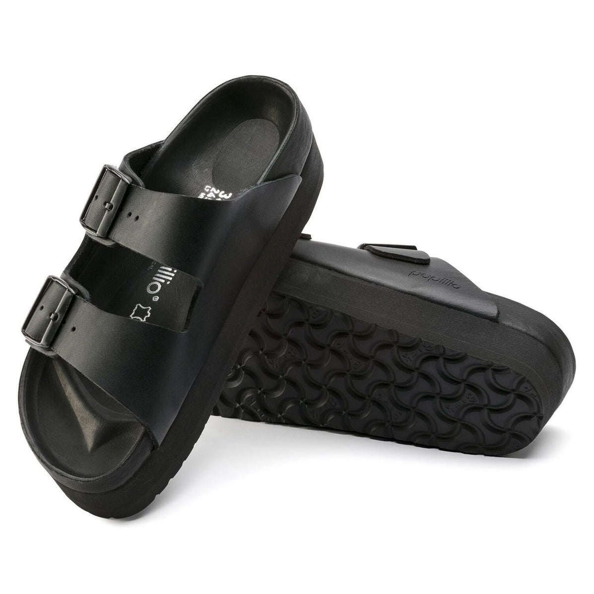 Birkenstock Women's Arizona Exquisite Platform Black - Tip Top Shoes of ...