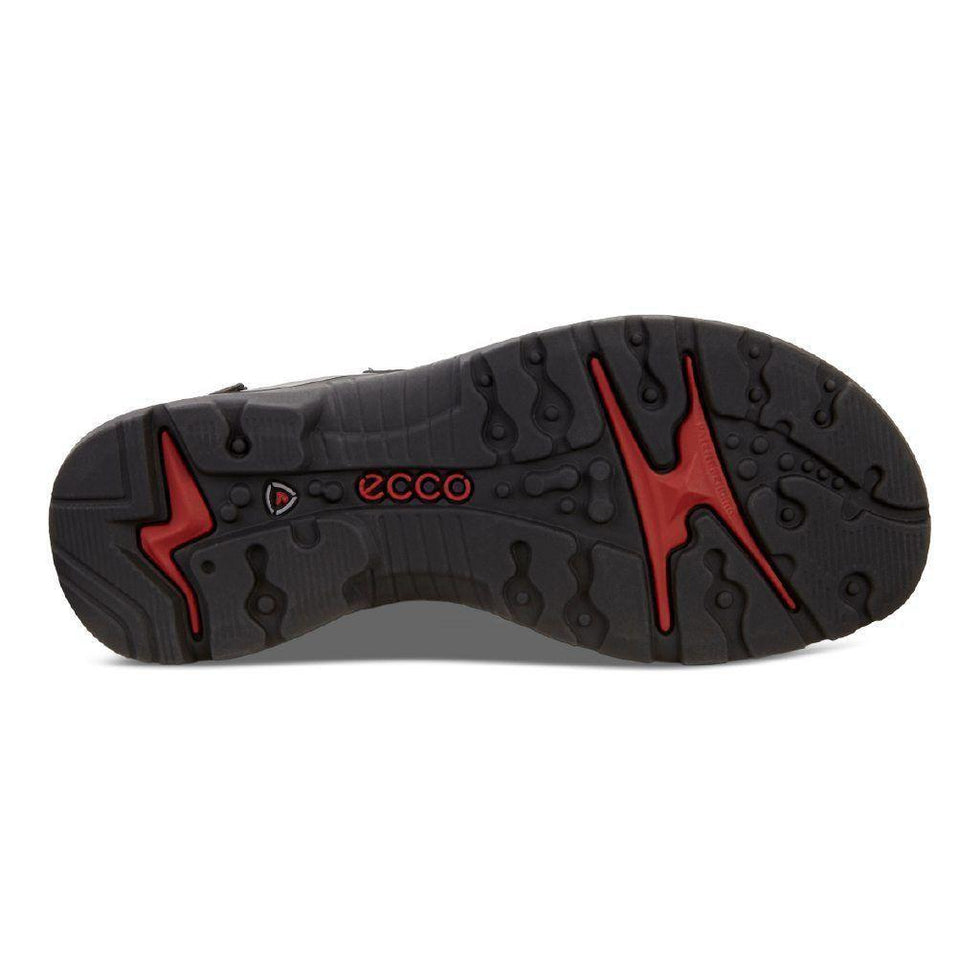 ECCO Women's 069563 Yucatan Sandal Black Nubuck - Tip Top Shoes of New York