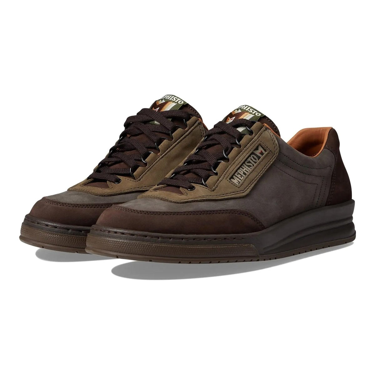 Mephisto Men's Match Brown Nomad Multi Nubuck - Tip Top Shoes of New York