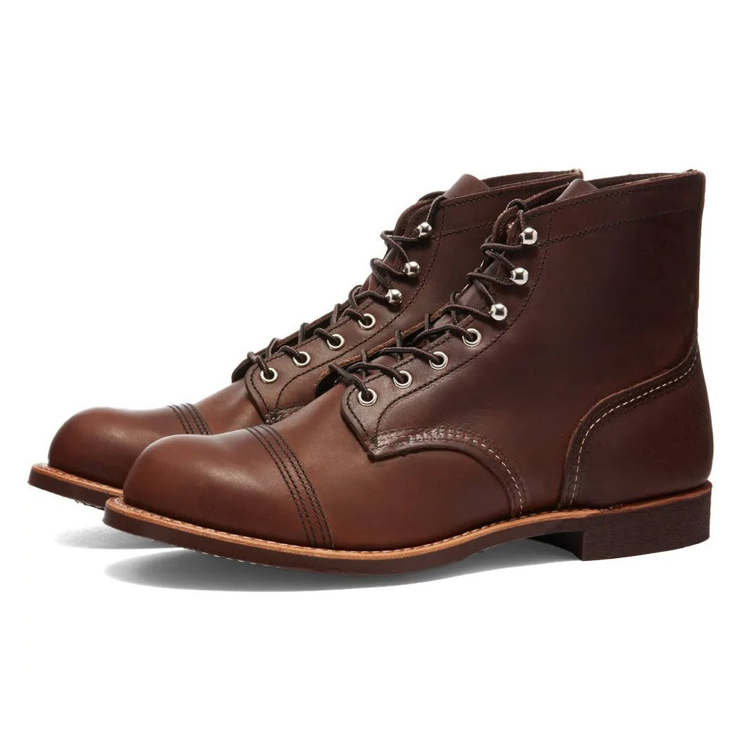 Red Wing Men's Iron Ranger 8111 Amber - Tip Top Shoes of New York