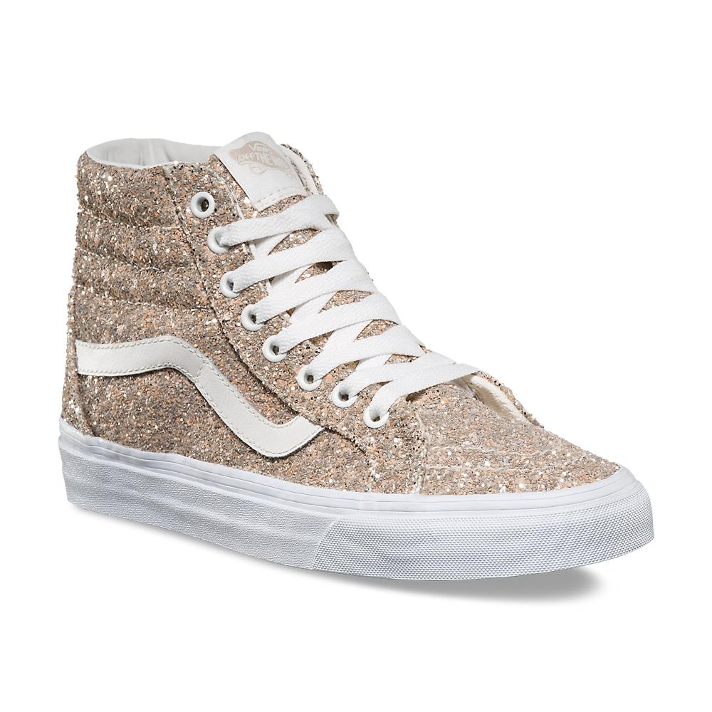 Unisex SK8-Hi Glitter/White by Vans at Tip Top Shoes — Tip Top Shoes of ...